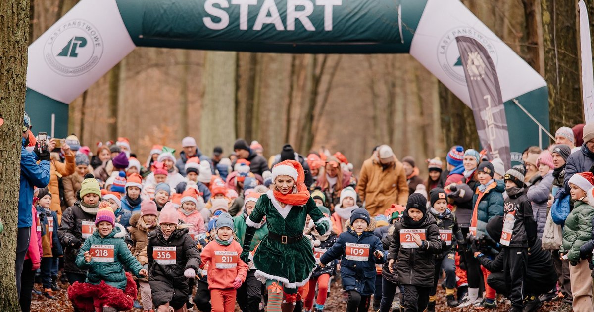 Xmas Run 2024 w Łodzi. Dziesiątki dzieci pobiegły w szczytnym celu ...