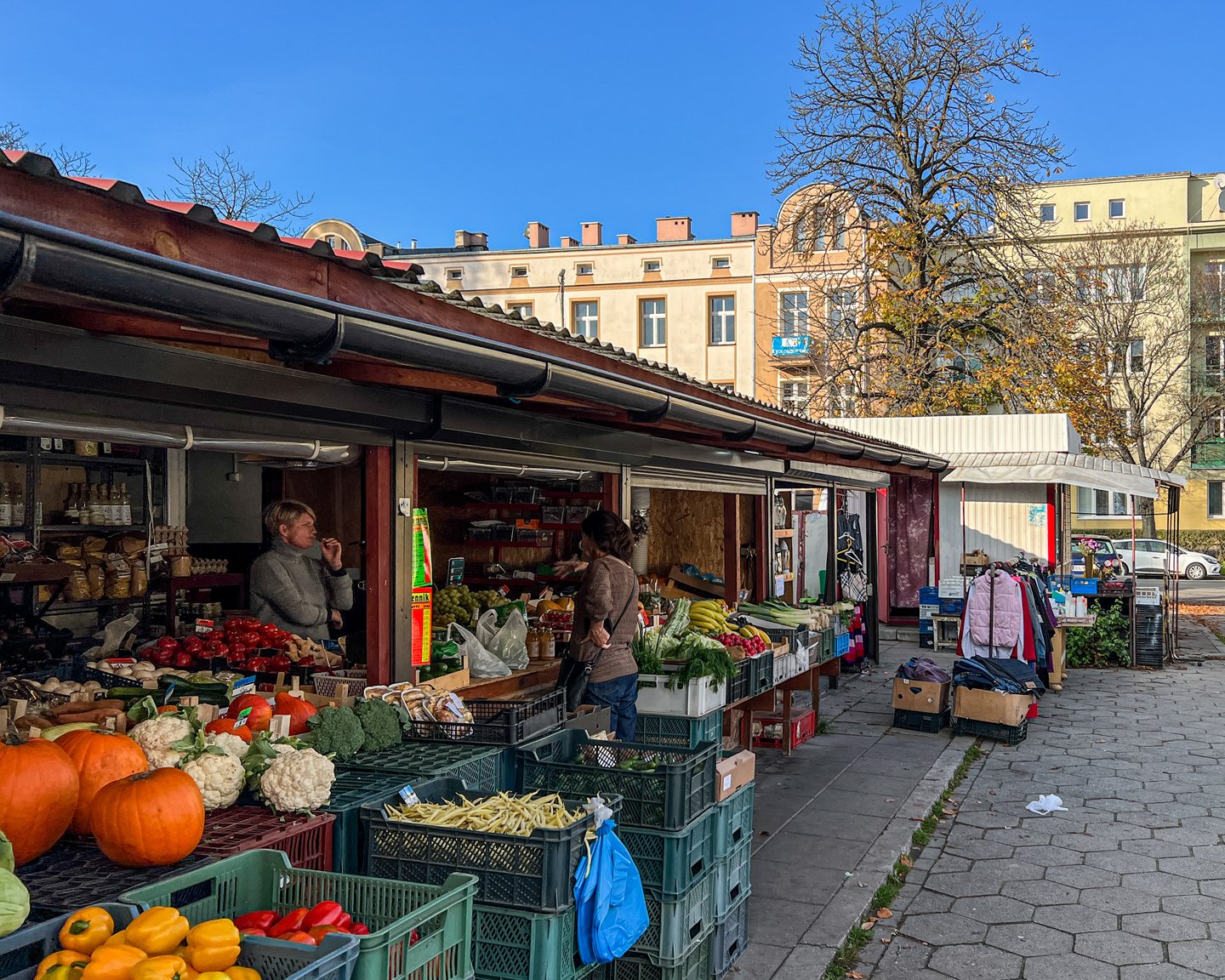 Wodny Rynek. Dawniej jeden z centralnych punktów miasta, a dziś ...