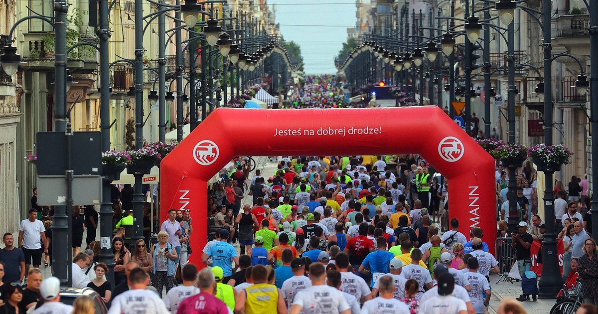 Bieg Ulicą Piotrkowską Rossmann Run 2026. Nowa trasa, tańsze bilety i ...