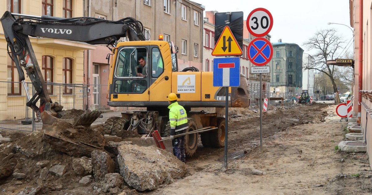 Wielki remont Legionów. Prace wkraczają na Cmentarną. Sprawdź postępy ...