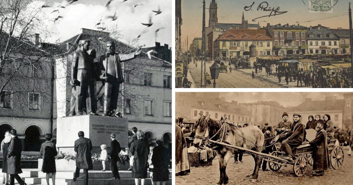 Stary Rynek w Łodzi. Jak zmieniało się dawne centrum miasta ...
