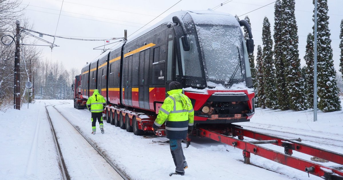 Kolejny Moderus Gamma w Łodzi! Wkrótce nowy tramwaj MPK Łódź wyjedzie ...