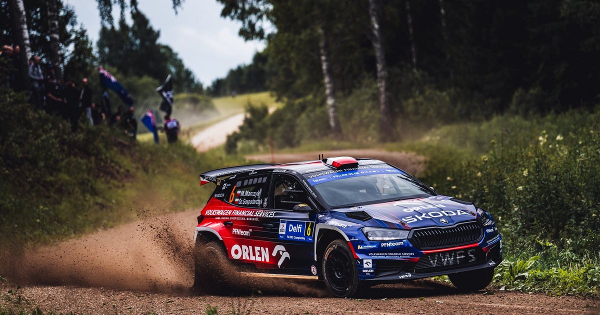 Rajd Estonii. Miko Marczyk i Szymon Gospodarczyk z bardzo dobrymi wynikami: ŁÓDŹ.PL