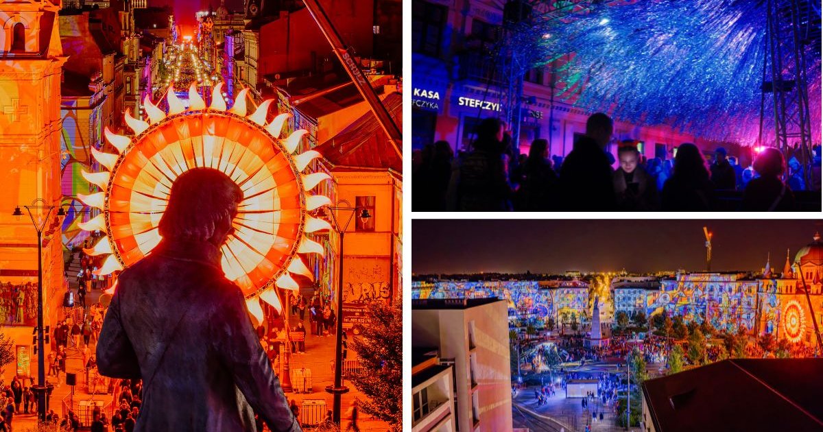 TOP 25 zdjęć z pierwszego dnia Light Move Festival 2025 Łódź. W sam raz ...