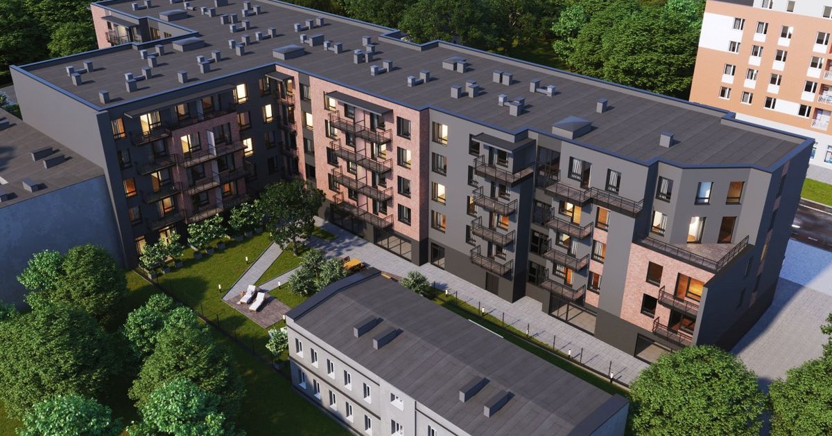 Nowe mieszkania przy Wróblewskiego w Łodzi. Dwa dziedzińce, podziemny garaż i usługi ...