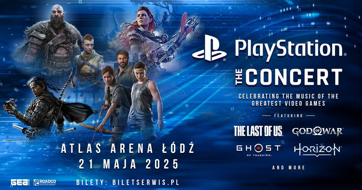 Muzyka z najlepszych gier na Playstation™ w Atlas Arenie w Łodzi! Nie ...