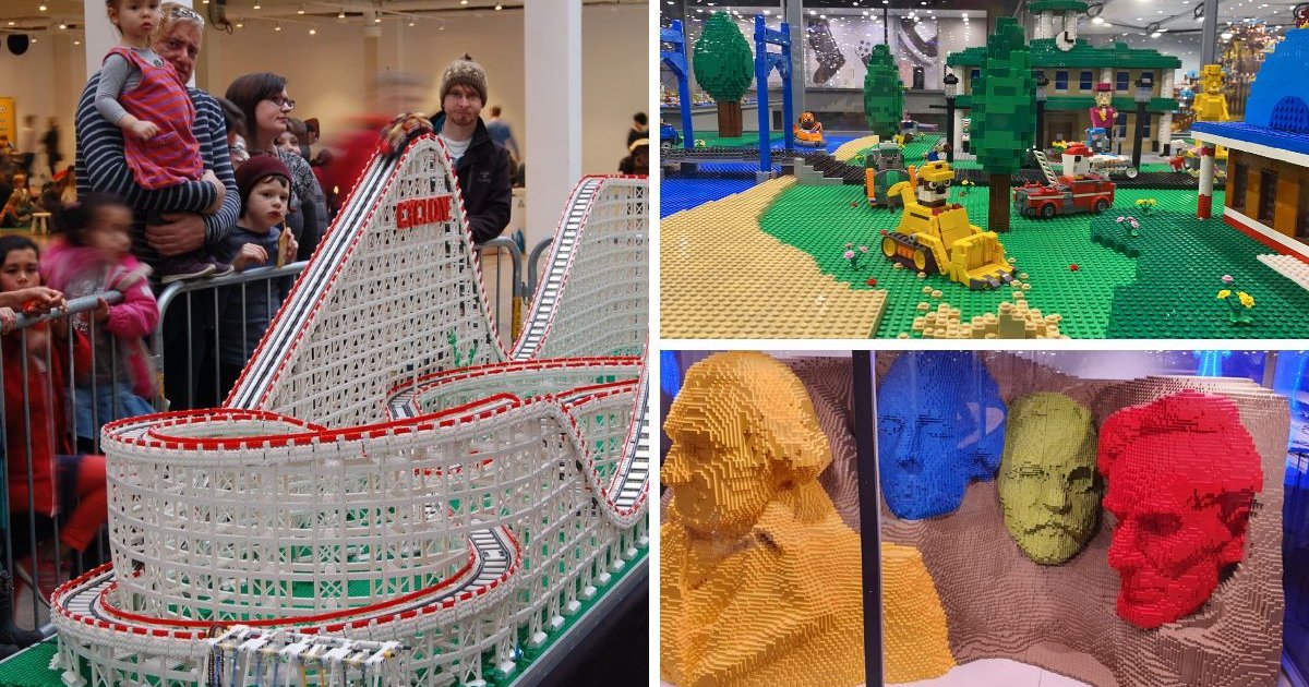 Wystawa budowli z klocków LEGO w Porcie Łódź. Wielka atrakcja dla ...