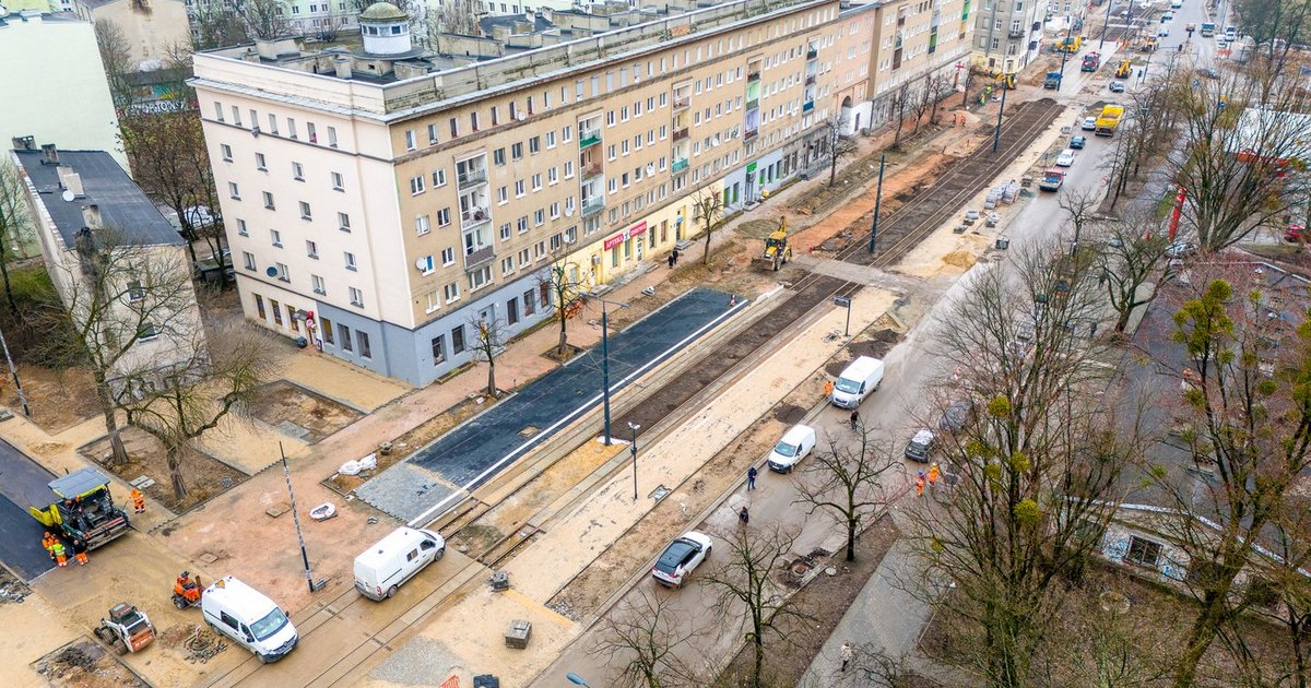 Remont Wojska Polskiego. Inwestycja wkracza w finalny etap [ZDJĘCIA]: ŁÓDŹ.PL