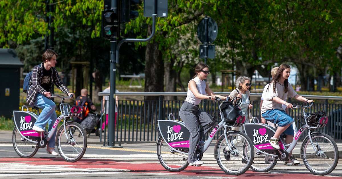 Łódzki Rower Publiczny. Ponad 68 tys. wypożyczeń w pierwszym miesiącu ...