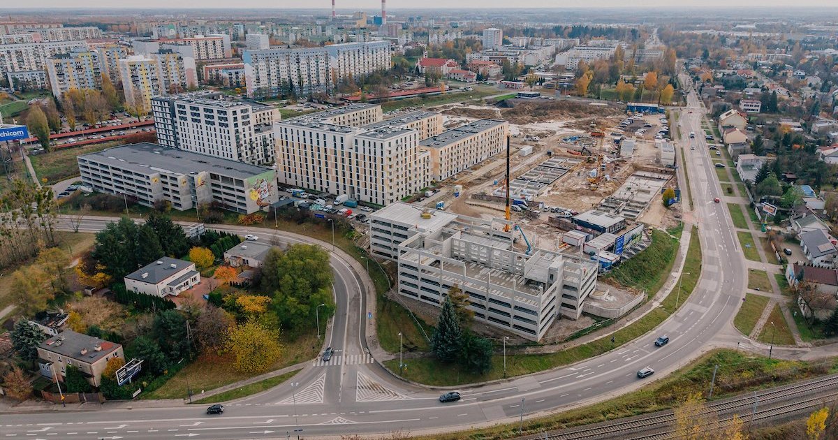 Mieszkania w Łodzi zamiast Tesco. Zobacz, jak powstaje osiedle Zenit na ...