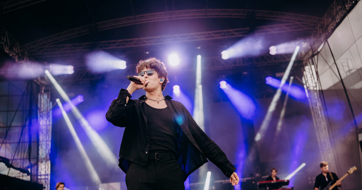 Oskar Cyms na Łódź Summer Festival 2024. Młody artysta przyciągnął ...