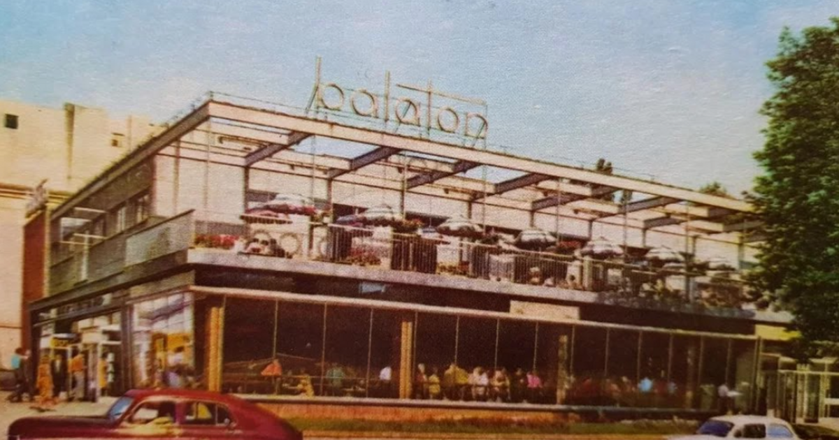 Pierwszy w Łodzi bar szybkiej obsługi. Balaton był gastronomicznym ...