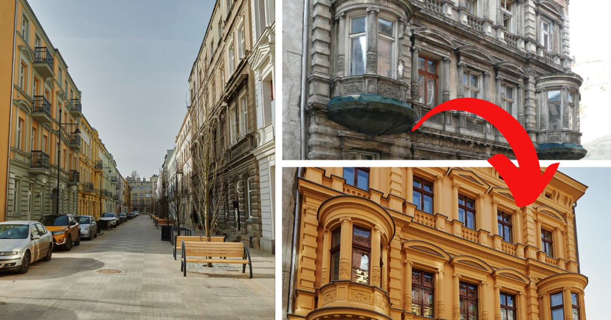 Włókiennicza to symbol rewitalizacji. Niezwykła metamorfoza zaniedbanej ...