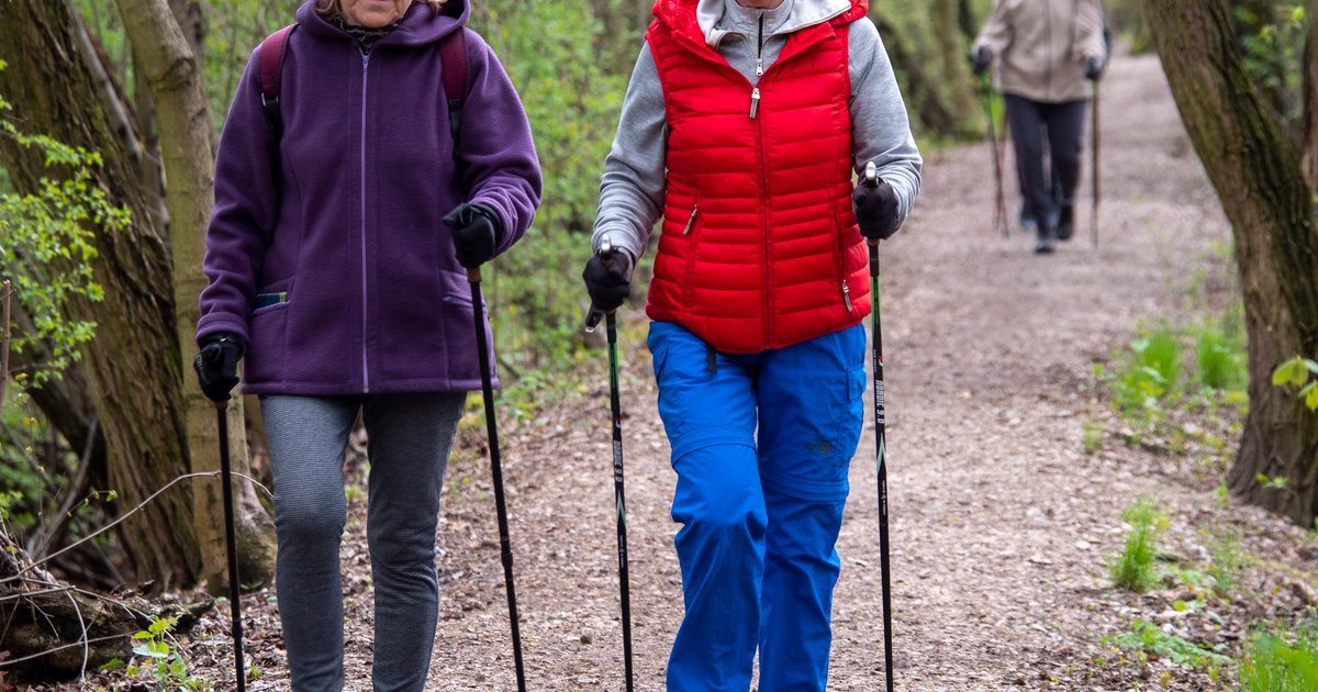 Nordic walking dla seniorów z Łodzi. Spacery z kijkami po zdrowie i ...