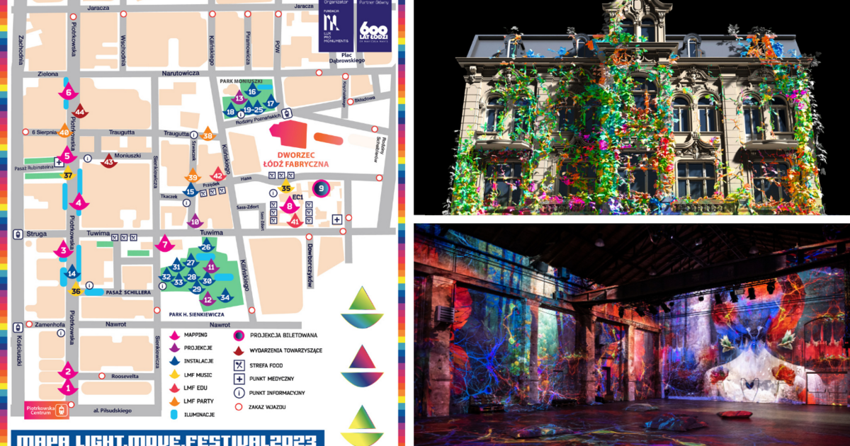 Light Move Festival 2023. Adresy mappingów i niezwykła premierowa ...